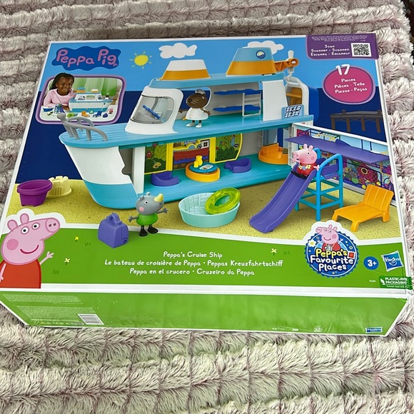 Peppa Pig | Toys | Peppa Pig Cruise Ship Multilevel Playset With 7 ...
